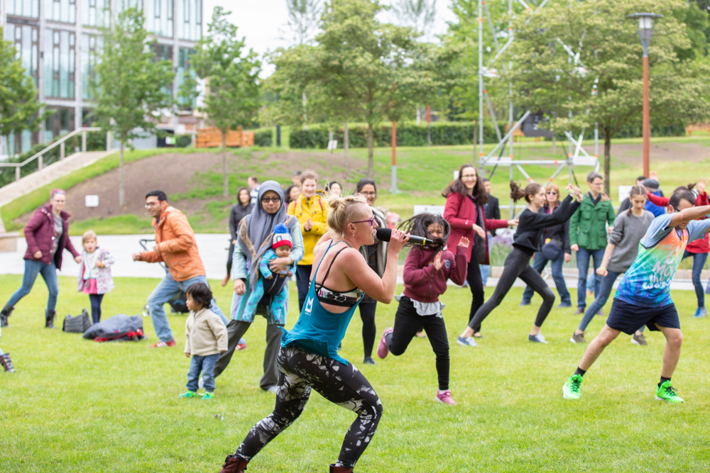 Outdoor event showcase: launching the Green Heart Festival – University ...